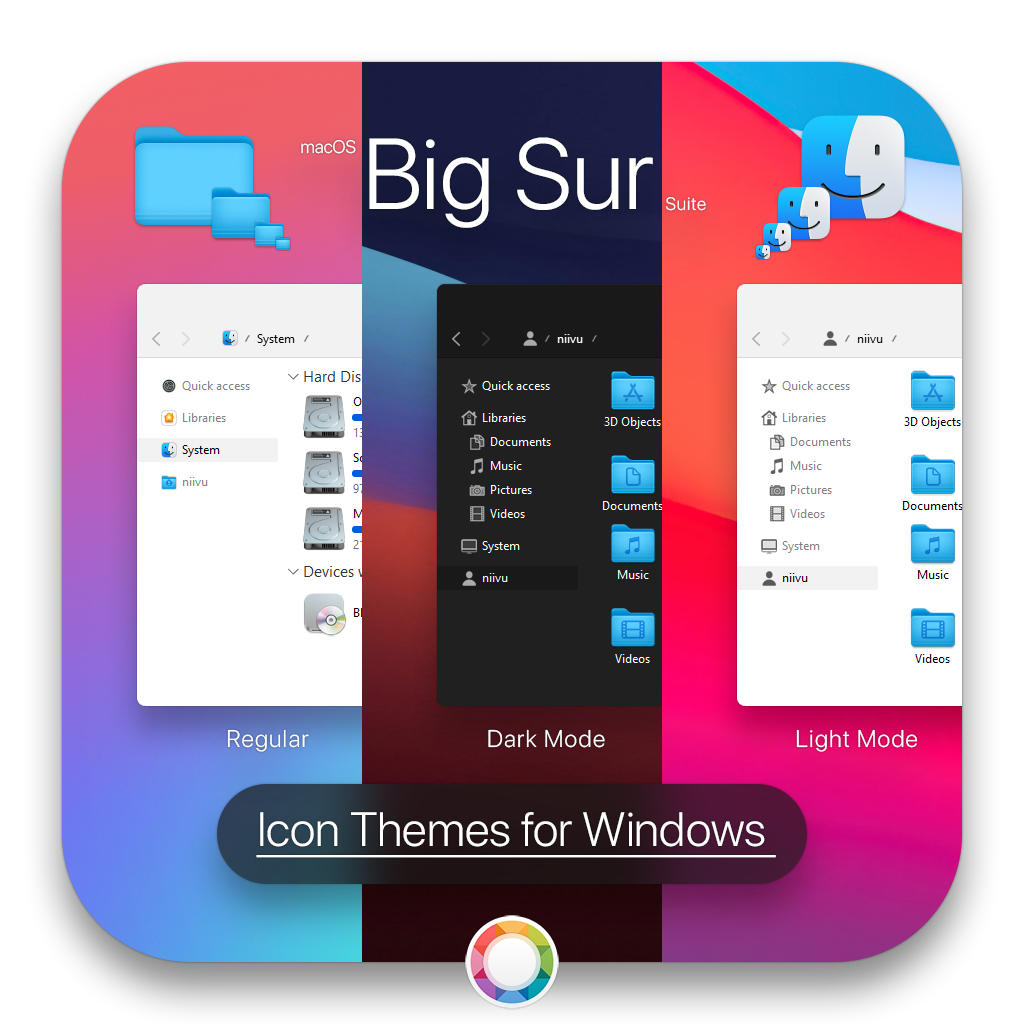 Big Sur Icon Theme – Theme Source Patcher