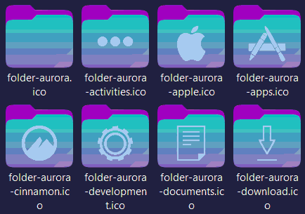 Punk Aurora Icon Theme – Theme Source Patcher