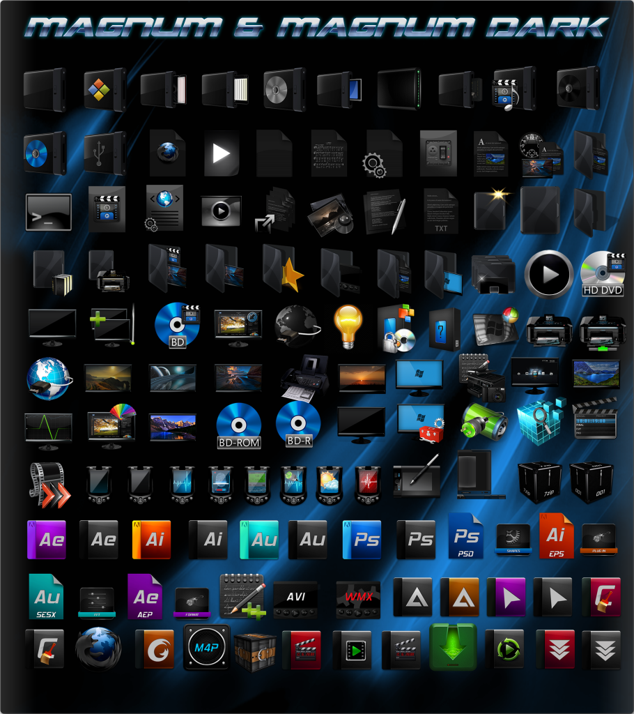 Magnum IconPack 7TSP - Theme Source Patcher